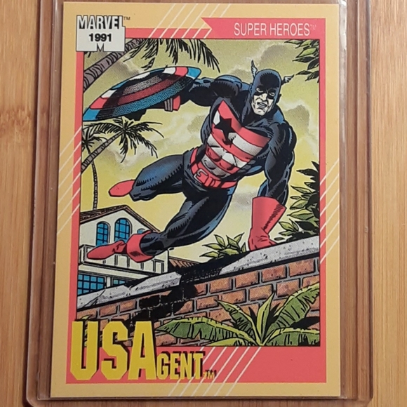Other | Vintage Marvel Comics Usagent Collectors Card V | Poshmark